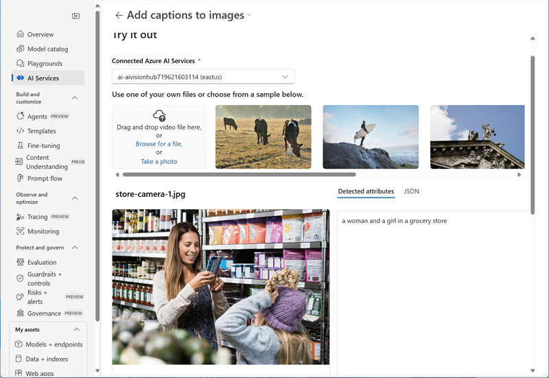 Microsoft Foundry で画像を分析する | mslearn-ai-fundamentals.ja-jp